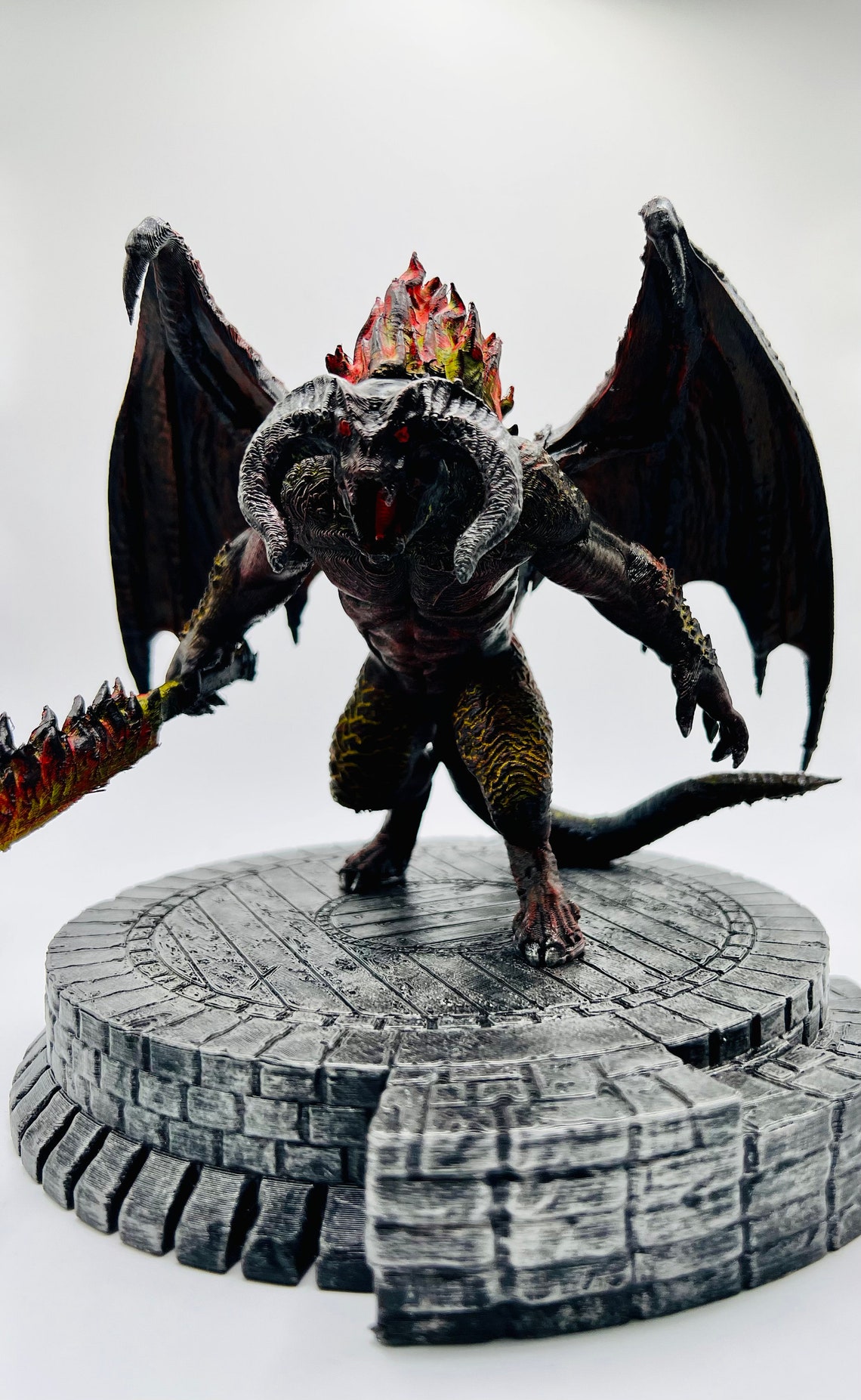 Balrog Figurine Lord of the Rings - Etsy