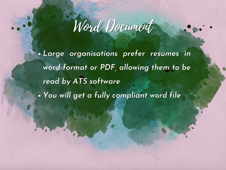 Resume Template, Professional Modern Resume Template for Word, Modern ...