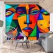 Mid Century Modern Peel and Stick Tile Wallpaper Mural Decal, Vibrant ...