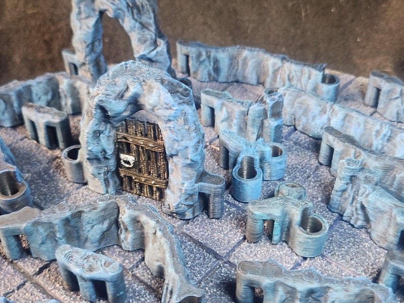 Underdark Themed Dry Cavern Dungeonsticks for D&D, Pathfinder ...