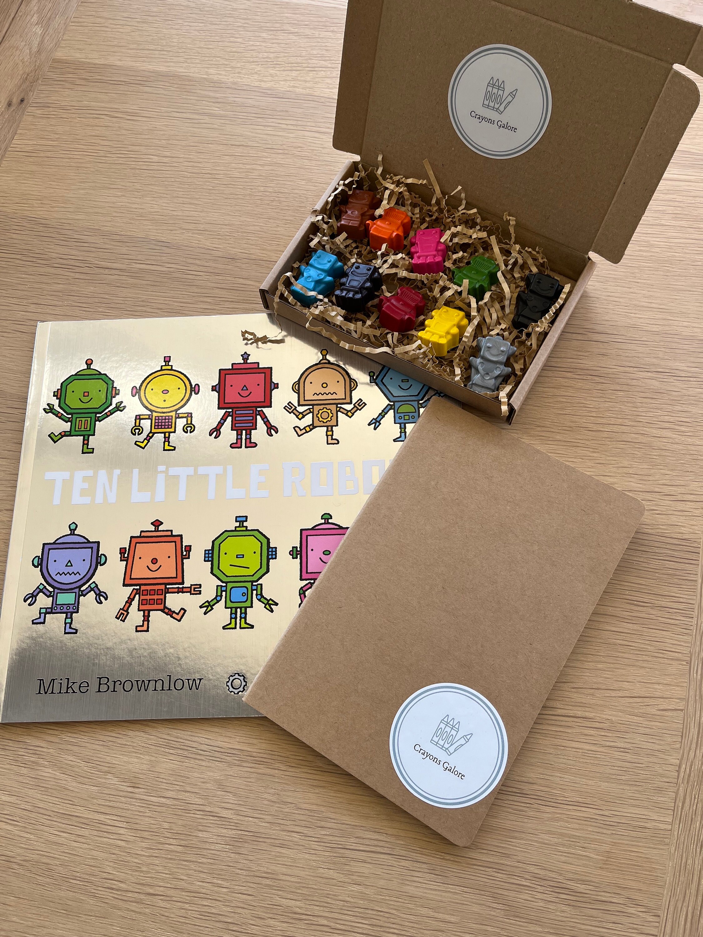 10 Little Robots Book and Box Set - Etsy UK