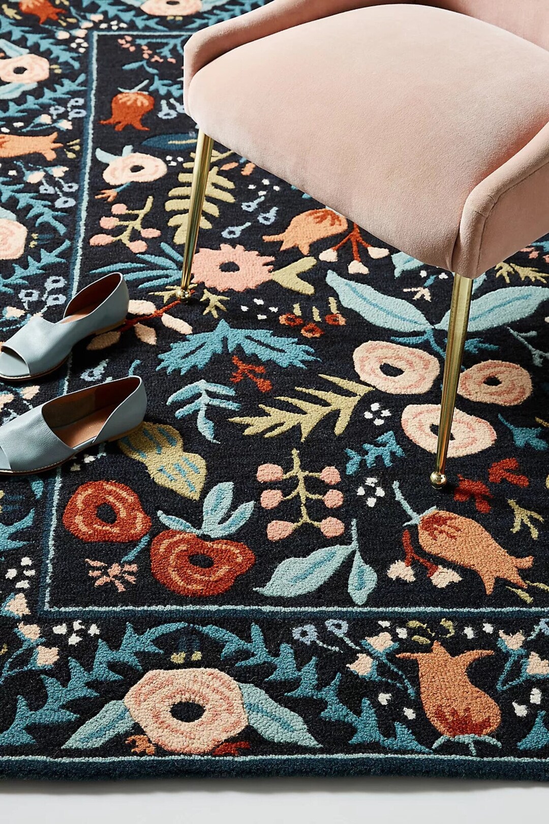 Luxury Premium Hand Tufted High Quality Floral Wool Rug for Living Room ...