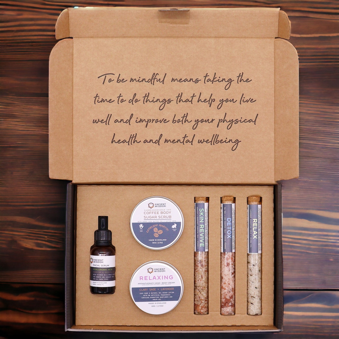 Mindful Moments Self-care Kit: Rejuvenation and Relaxation in a Box ...