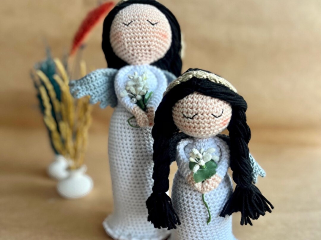 Amigurumi Lady Luck Figure Doll Toy,handmade Crochet,cotton Yarn ...