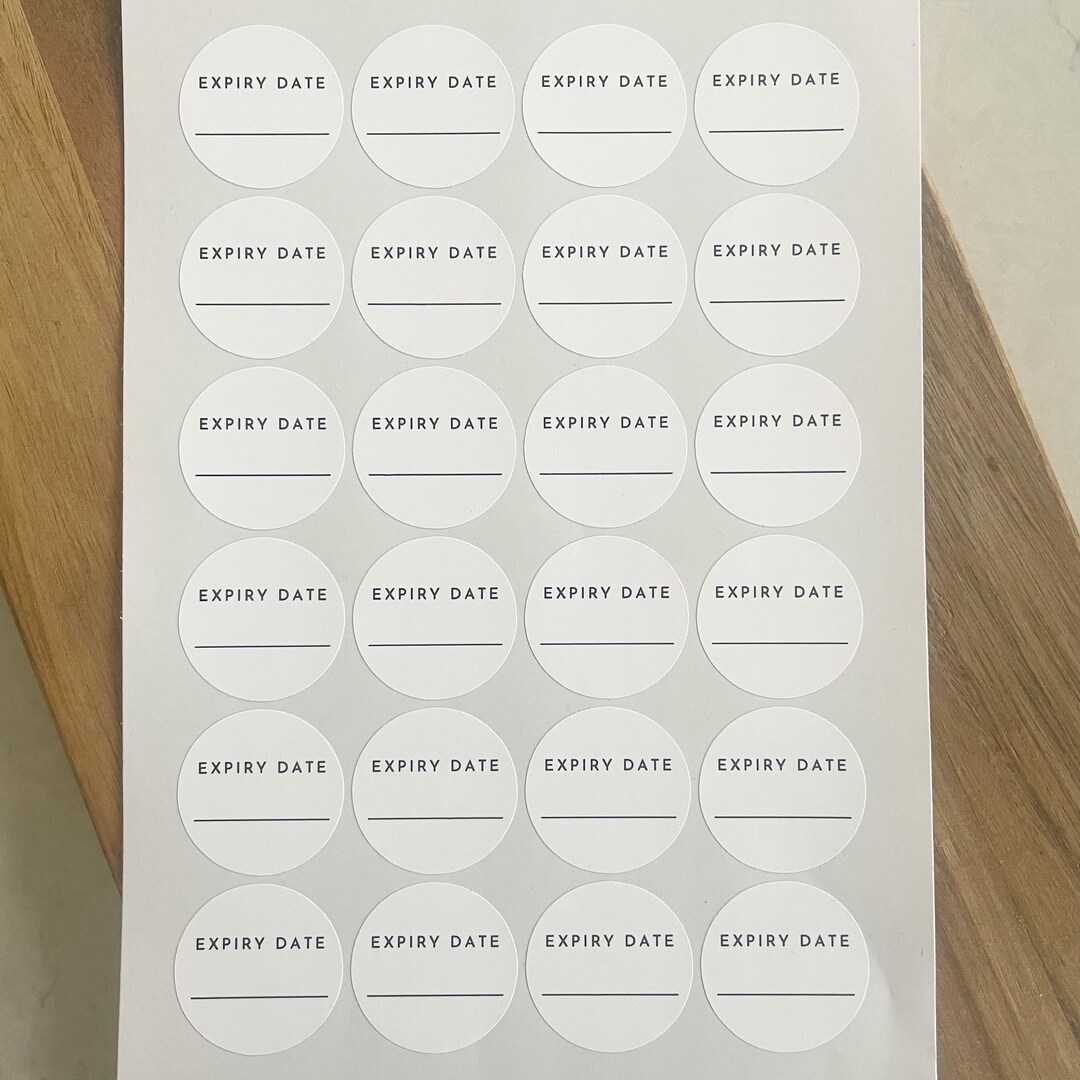 Expiry Date Labels . Best Before End Labels . Pantry Organisation ...