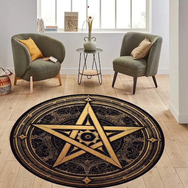 Wiccan Rug - Etsy