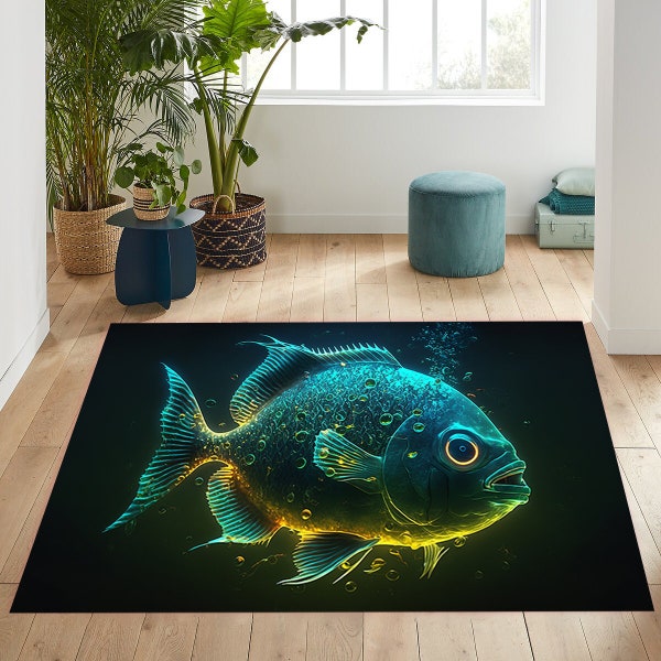 Fish Rug - Etsy