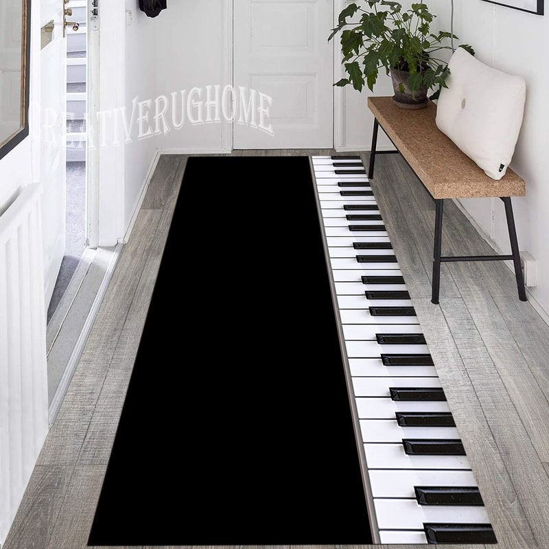 Piano Keyboard Rug - Etsy