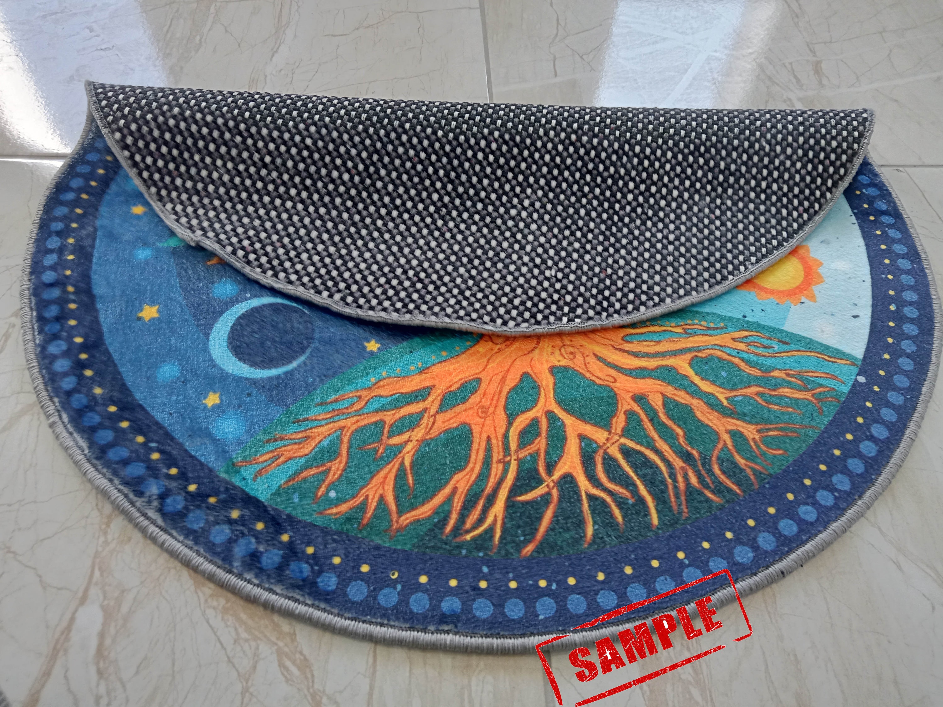 Illusion Rug, Vortex Rug, 3D Vortex Rug, Round Optical Illusion Rug ...