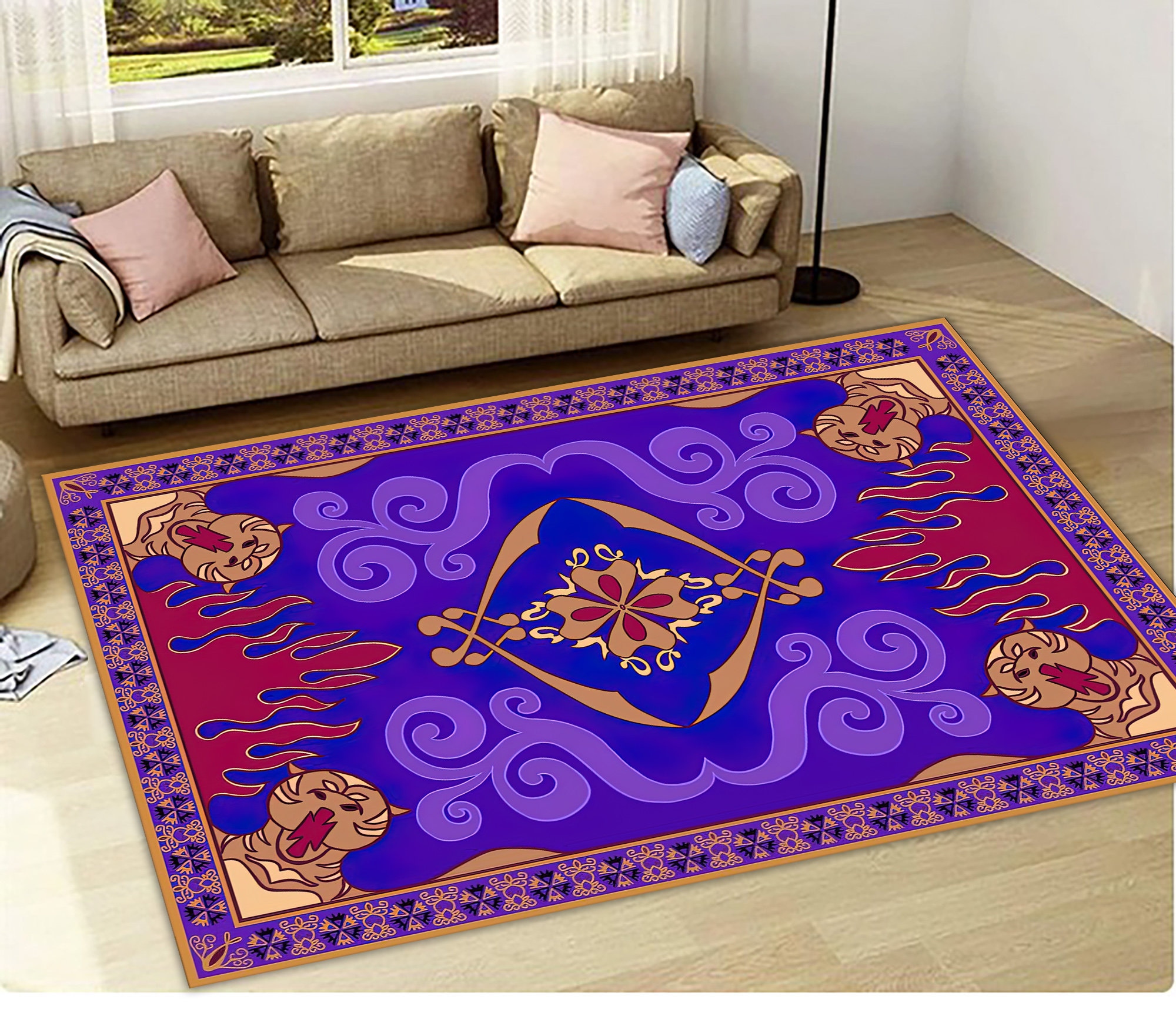 Aladdin, Aladdin Rug, Magic Rug,tale Magic Rug, for Living Room Rug ...