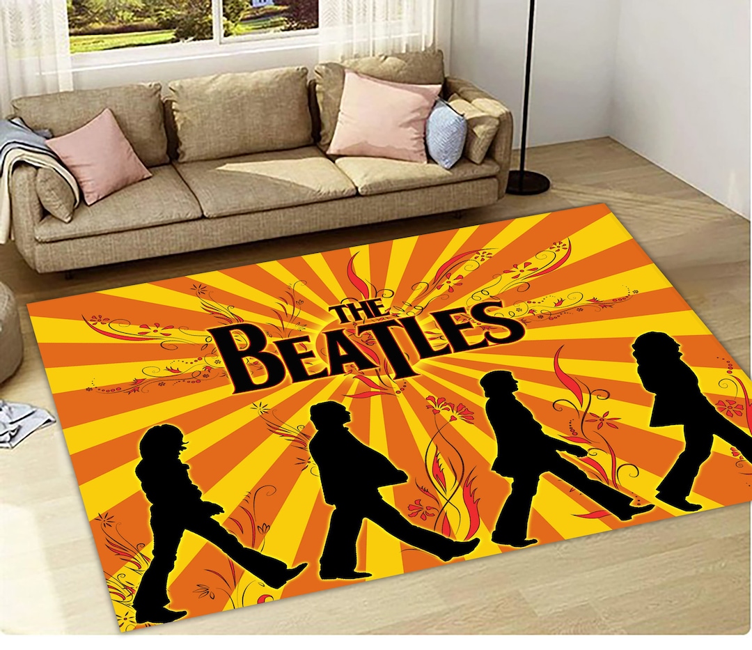 The Beatles, the Beatles Rug, Gift Beatles Rug, Fan Rug, Music Rug ...