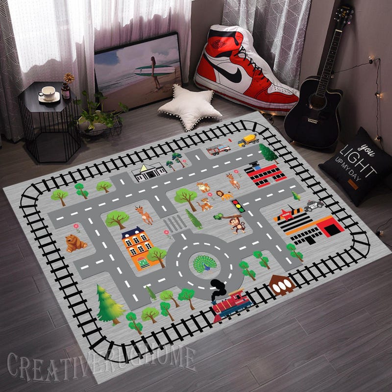 Car Road Rug - Etsy