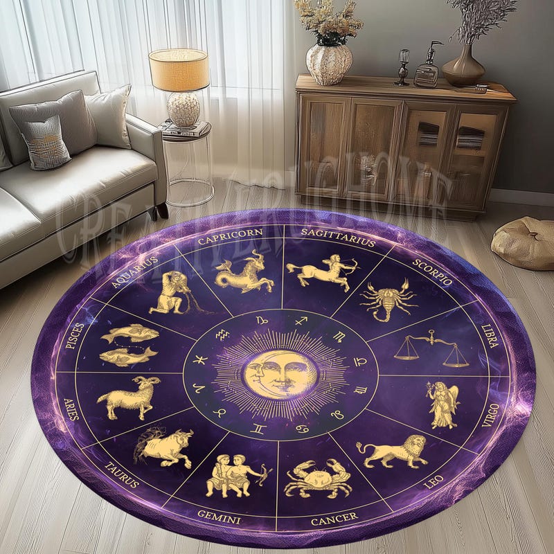 Astrology Rug - Etsy