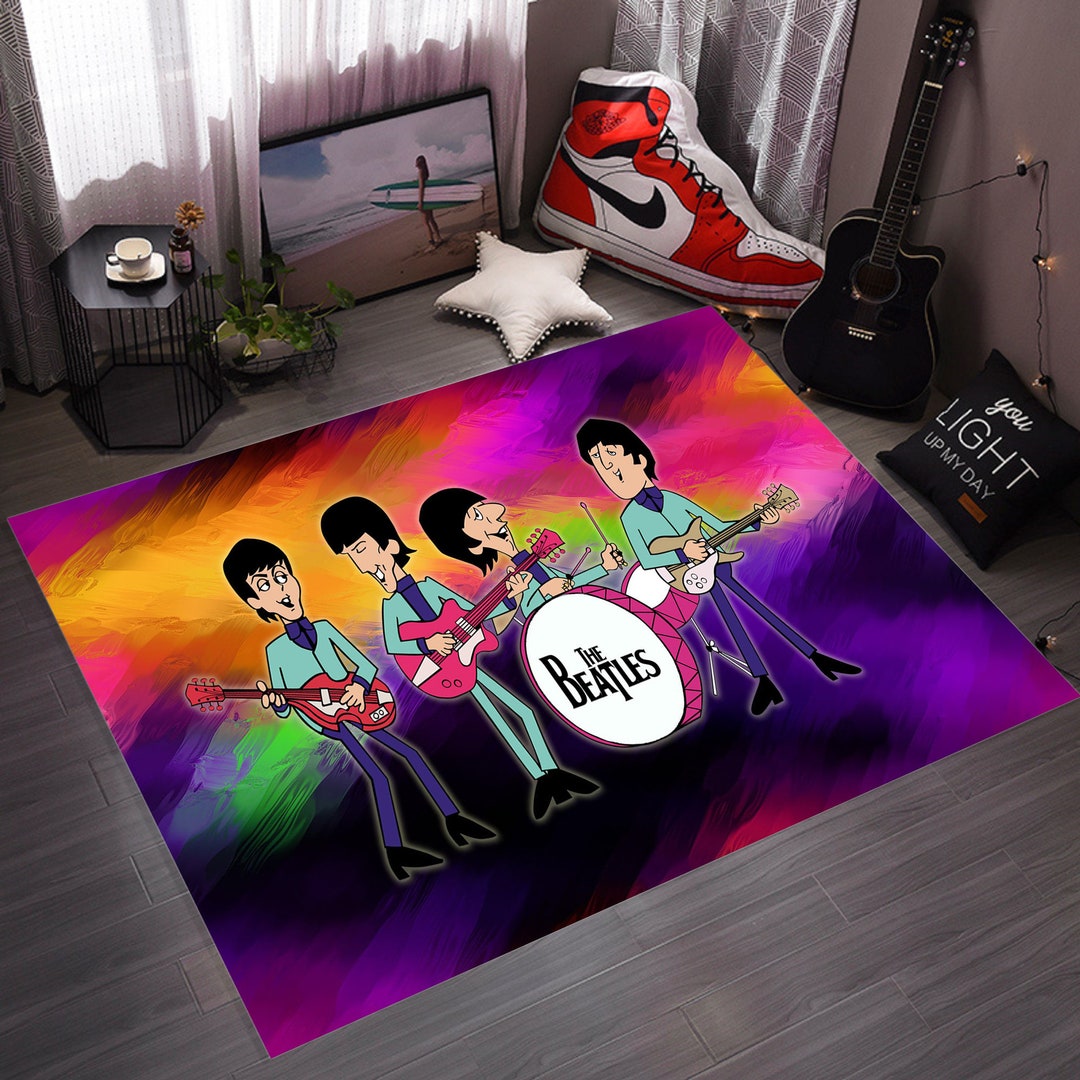 The Beatles, the Beatles Rug, Gift Beatles Rug, Fan Rug, Music Rug ...