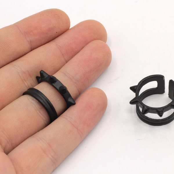 Black Ring - Etsy
