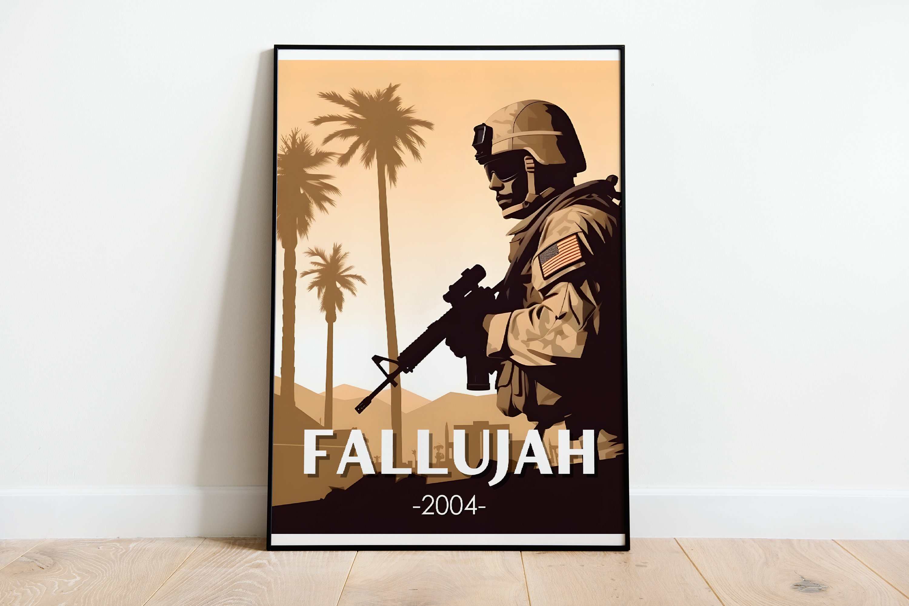 Fallujah Military Travel Poster Print Wall Art Digital - Etsy