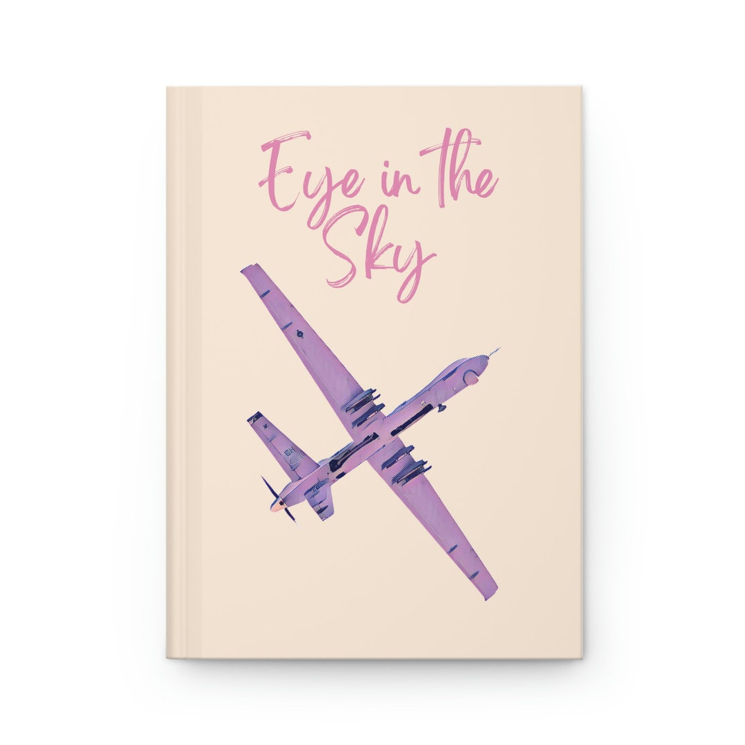 Pink Cute MQ-9 Reaper Notebook Journal for Air Force RPA Drone Pilot or ...