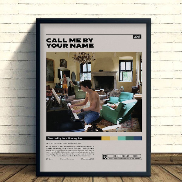 Call Me by Your Name Poster - Etsy