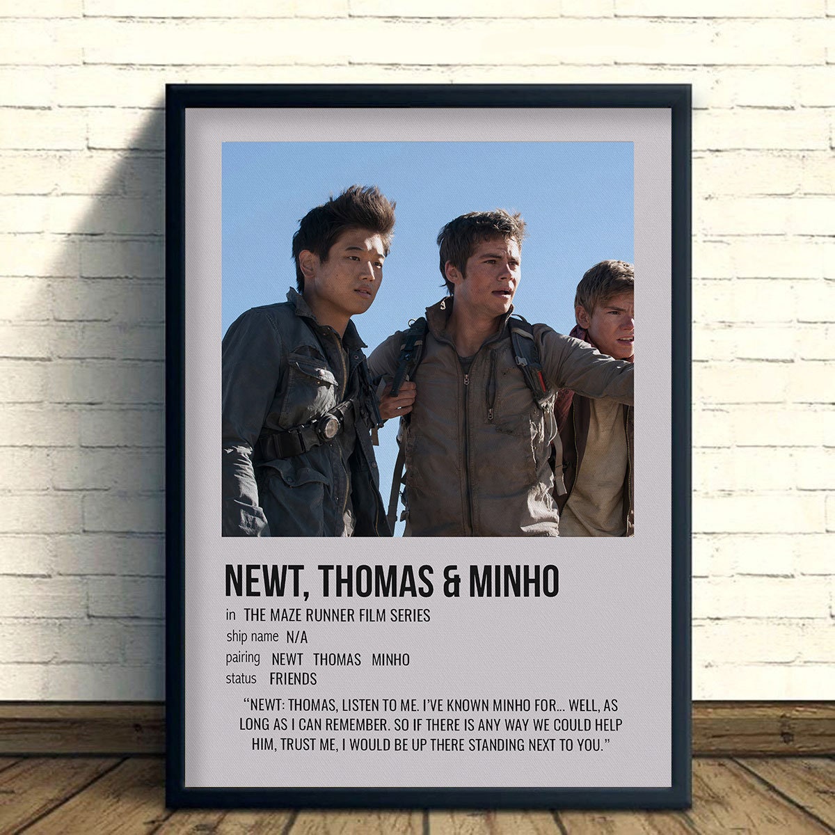 Newt The Maze Runner Stills