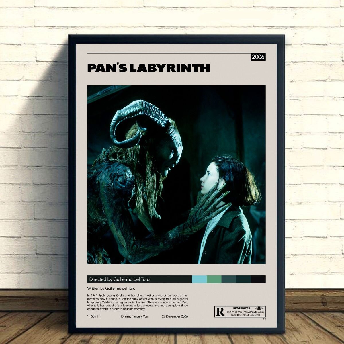 Pans Labyrinth Minimalist Poster