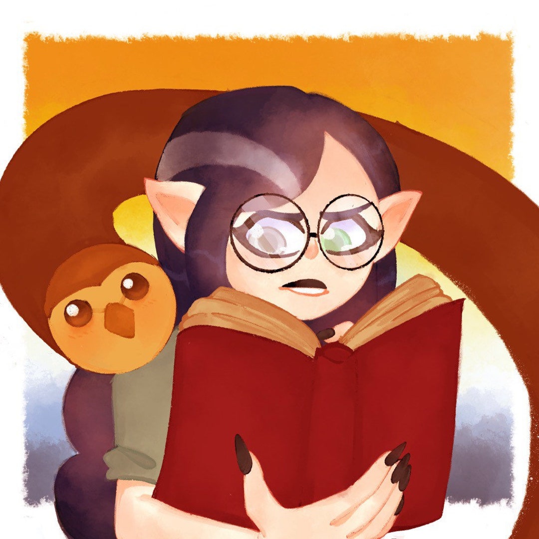 Lilith and Hooty Art Print the Owl House - Etsy