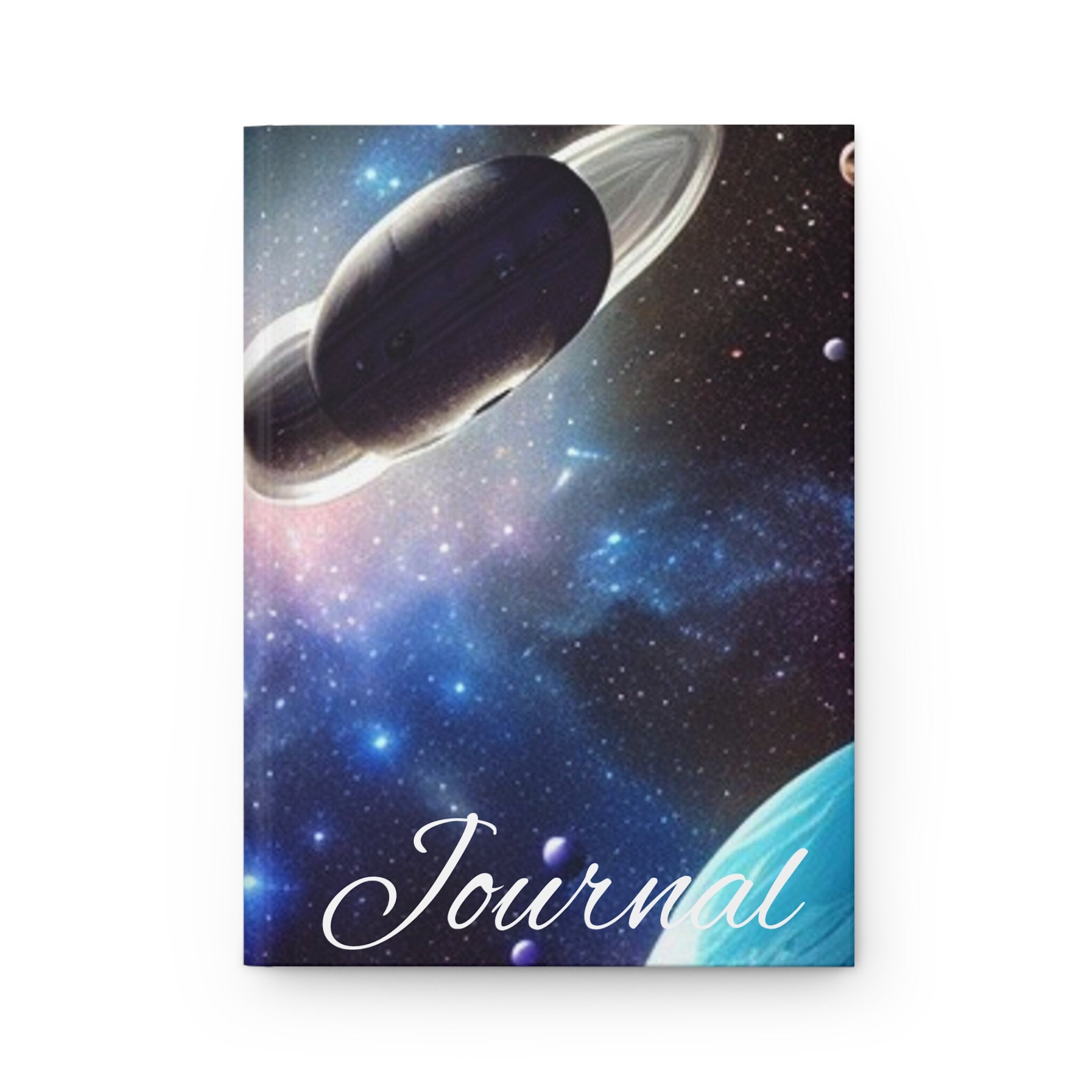 Outer Space Designed Hardcover Journal | Nature Inspired Writing ...