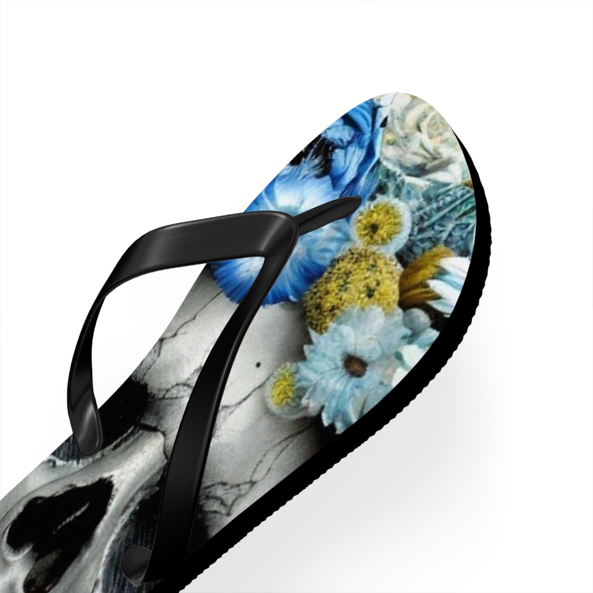 Tropical Palm Tree Flip Flops | Beach Sandals | Vacation Footwear ...