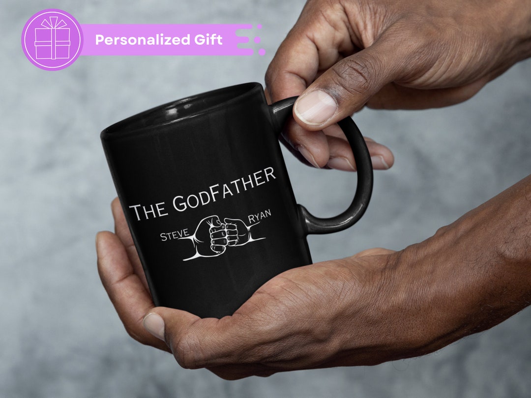 Personalized Godfather Mug, Godfather Proposal, Godfather Gift, Cadeau ...
