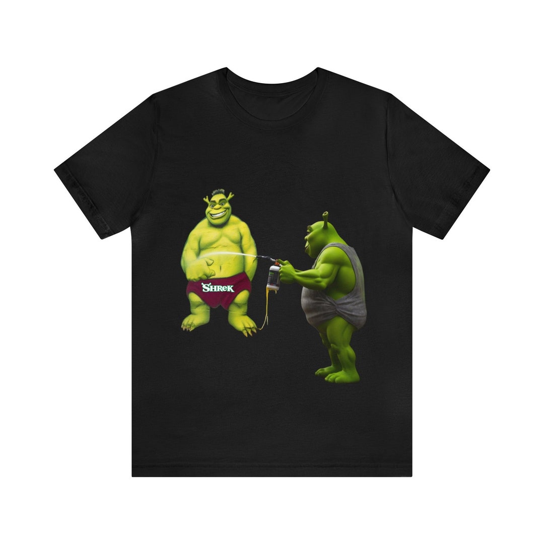 Shrek Shrek Shirt Graffiti Shrek Gift Women Gift Men - Etsy