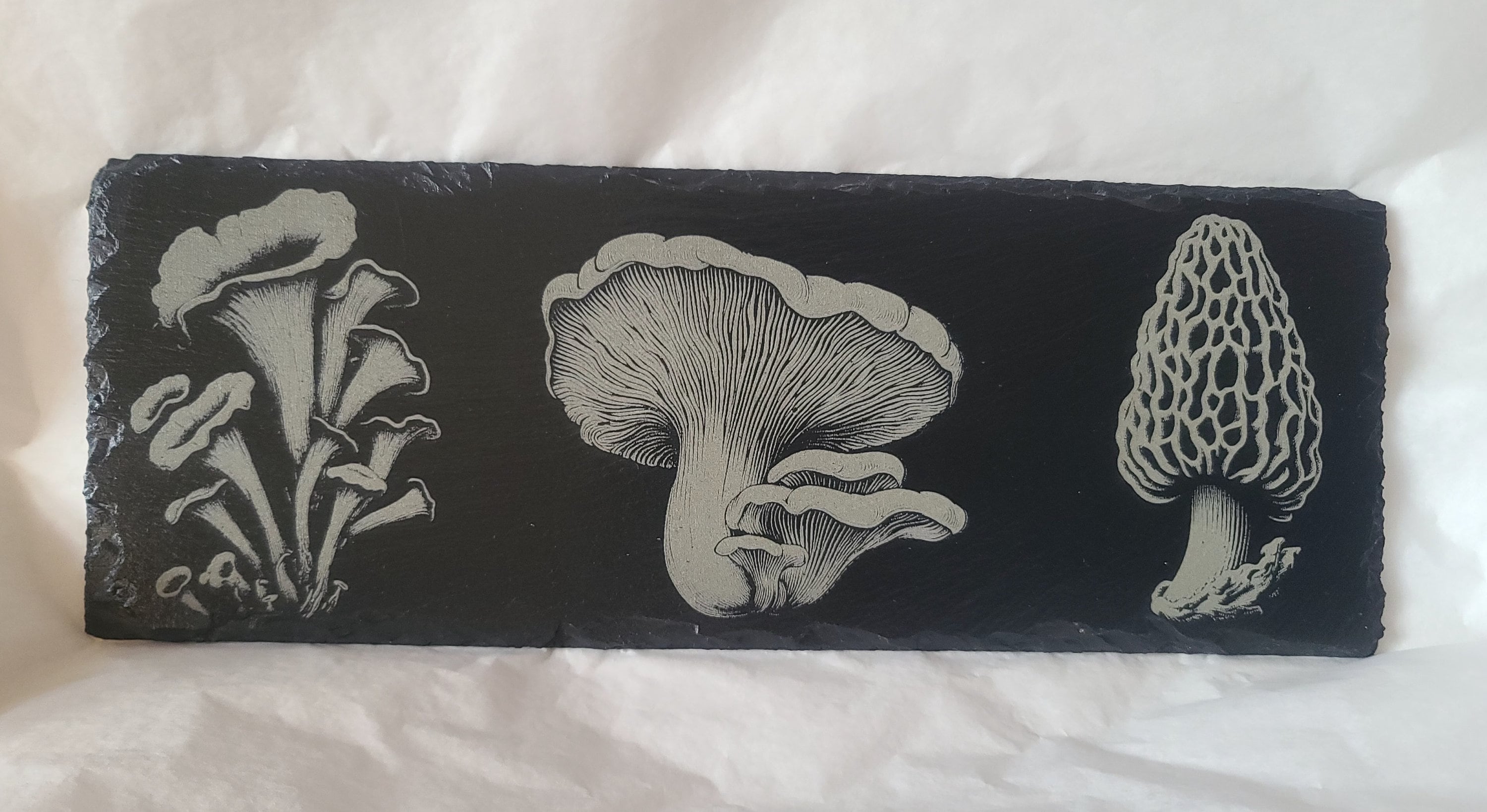 Trivet Slate Mushrooms - Etsy