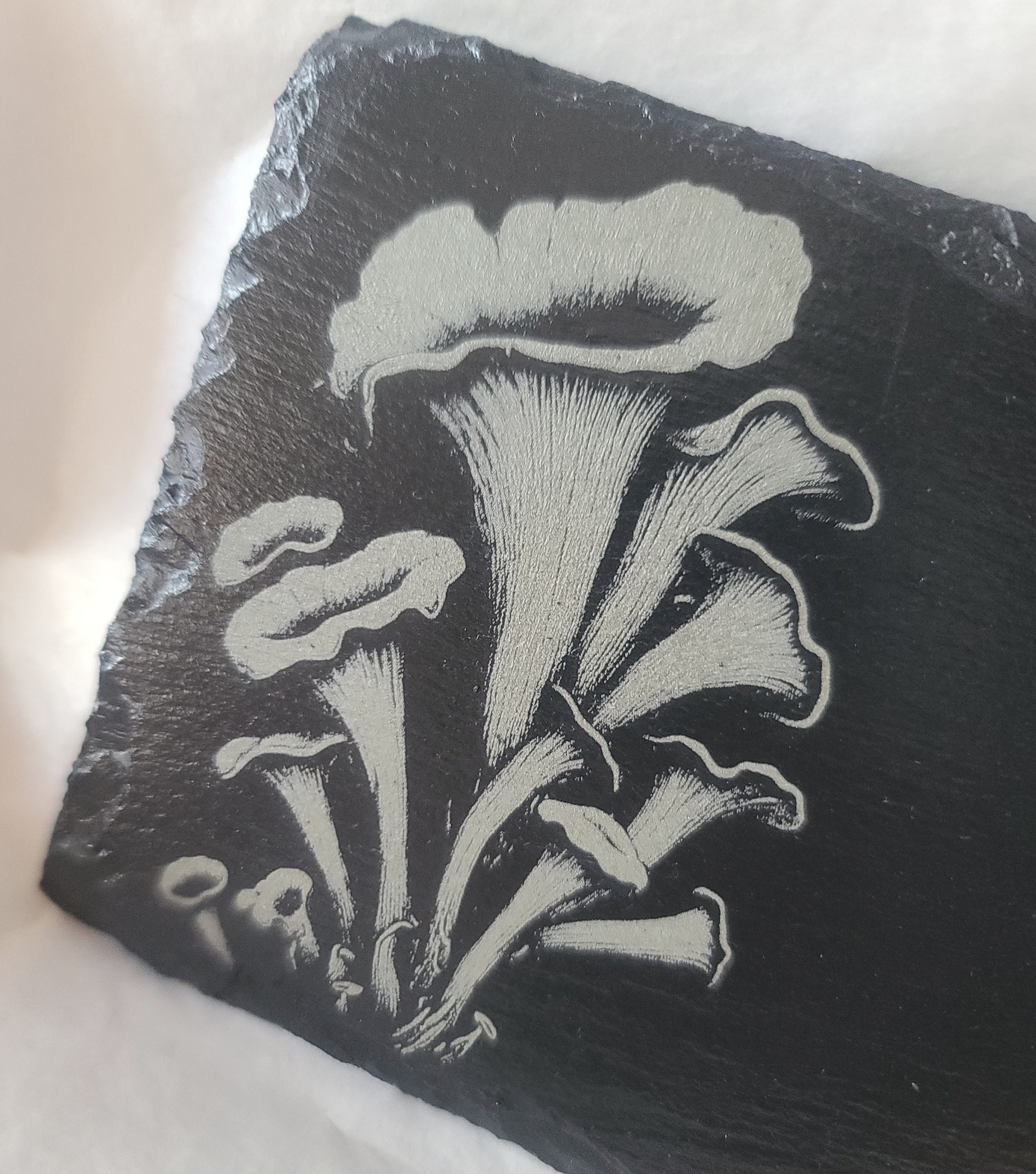 Trivet Slate Mushrooms - Etsy