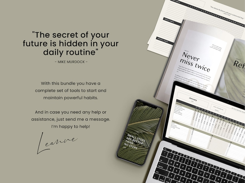 Habit Tracker for Google Sheets, Yearly Template 365 Days for Daily ...