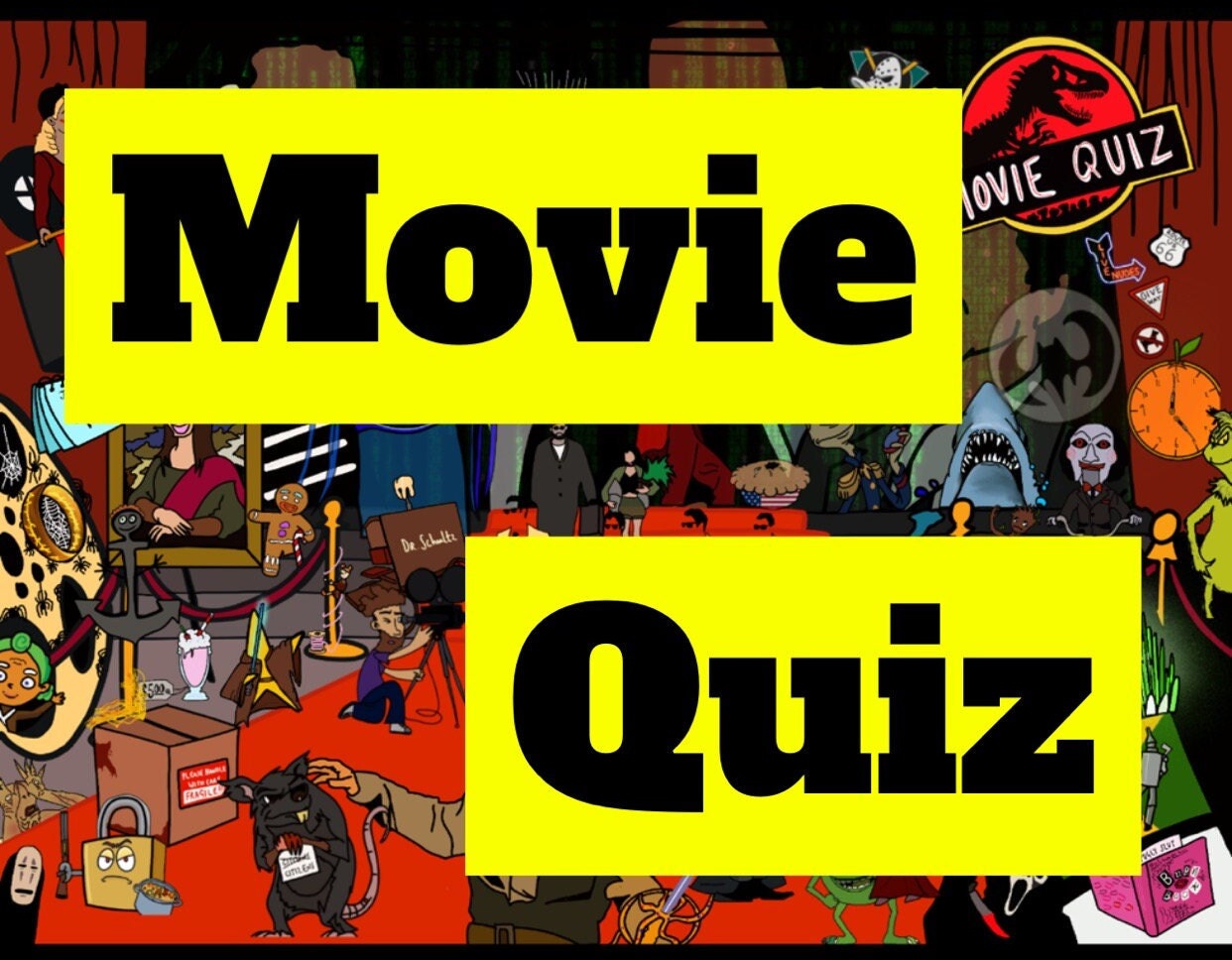Downloadable Find the Movie Quiz - Etsy
