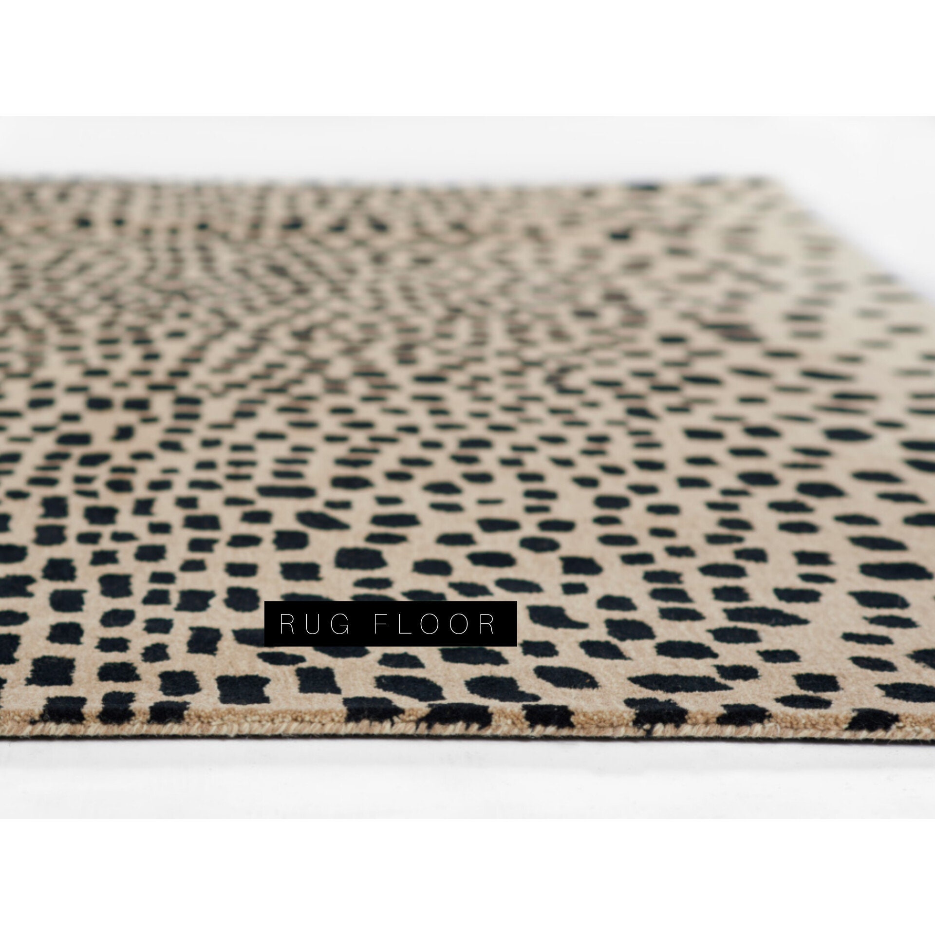 Tiger Skin Royal Classic Standard Design 100%wool Cut Rugs Hand Made ...
