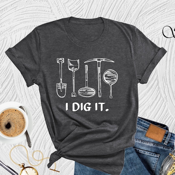 Archaeologist Shirt - Etsy
