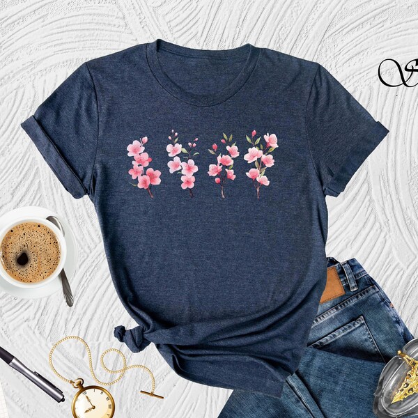 Cherry Blossom Shirt - Etsy