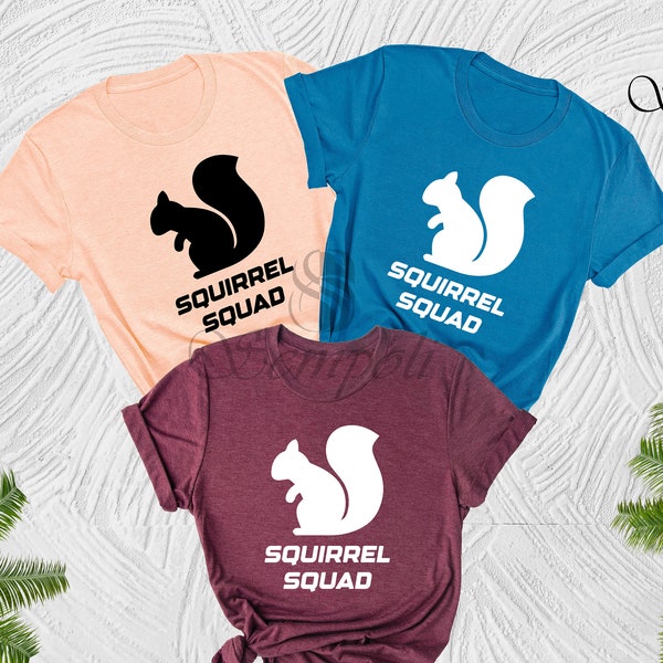 Squirrel T Shirt - Etsy
