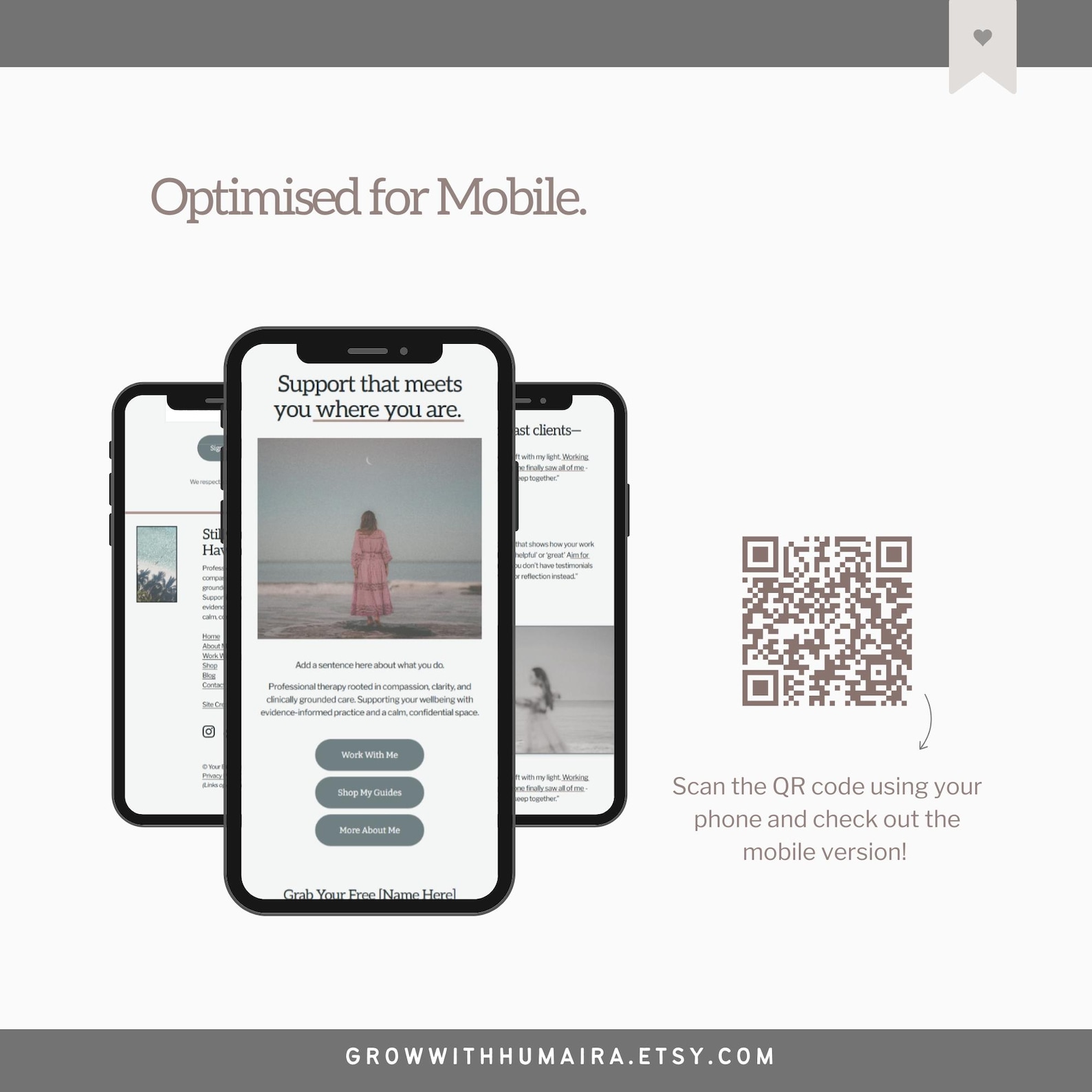 Squarespace 7.1 Website Template for Wellness Coaches, Therapists ...