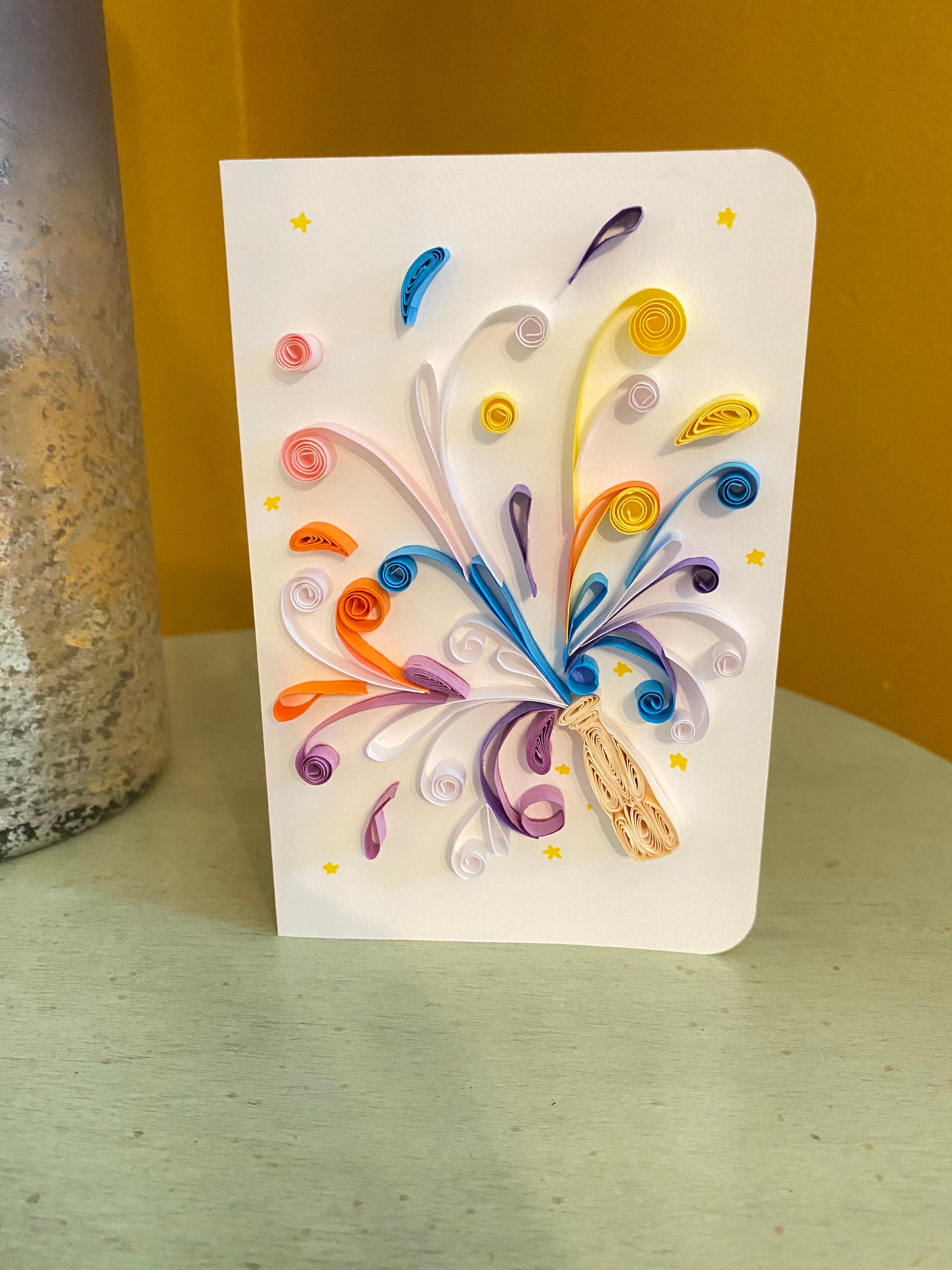 Blank Quilled Event Cards | Birthday | Graduation | Retirement ...