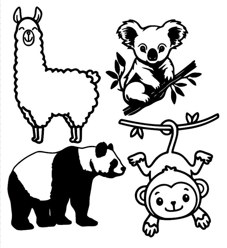 Sticker | Animals | Bumper Sticker | Decal | Marine Life | Jungle ...