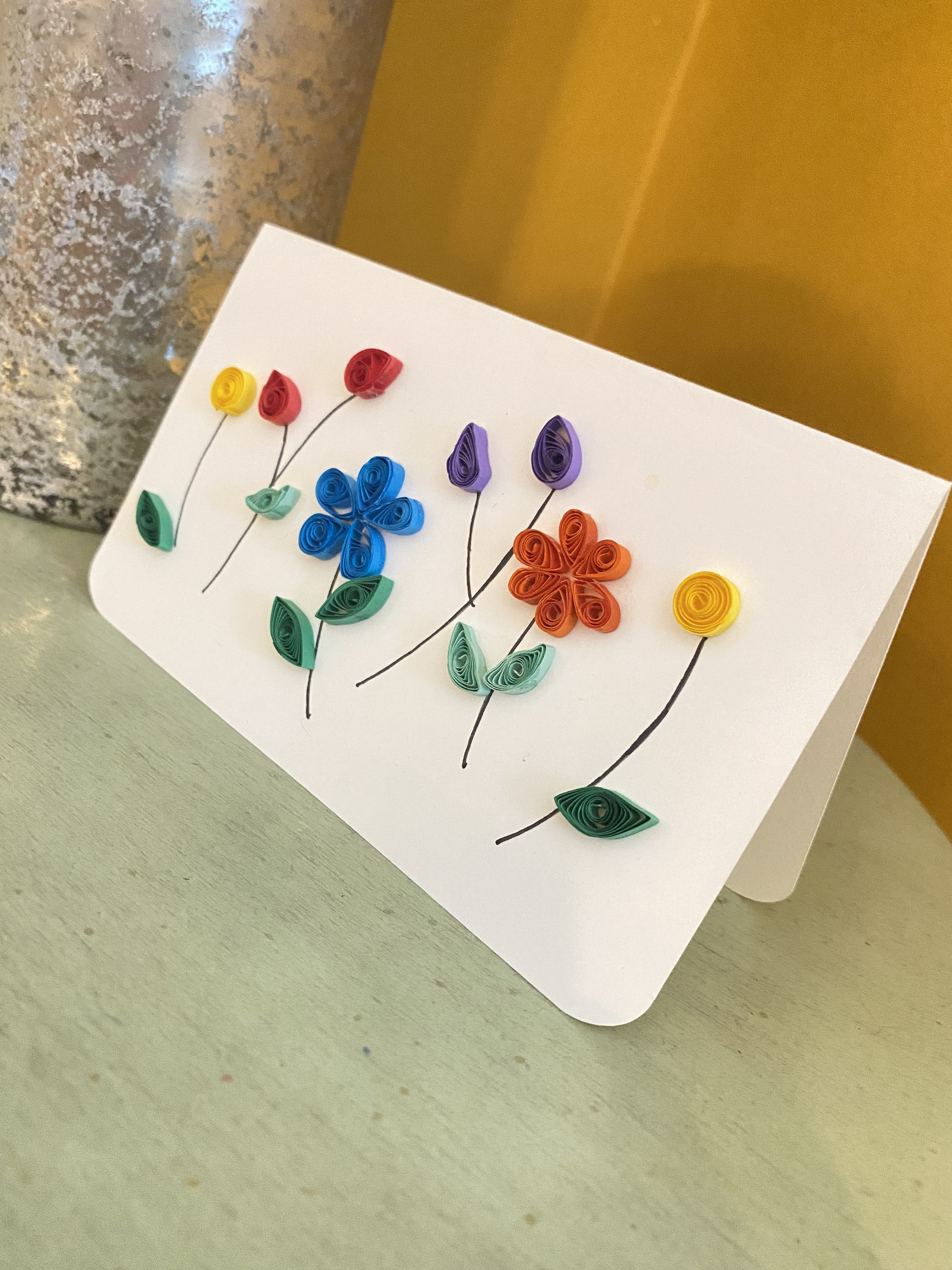 Blank Quilled Event Cards | Birthday | Graduation | Retirement ...