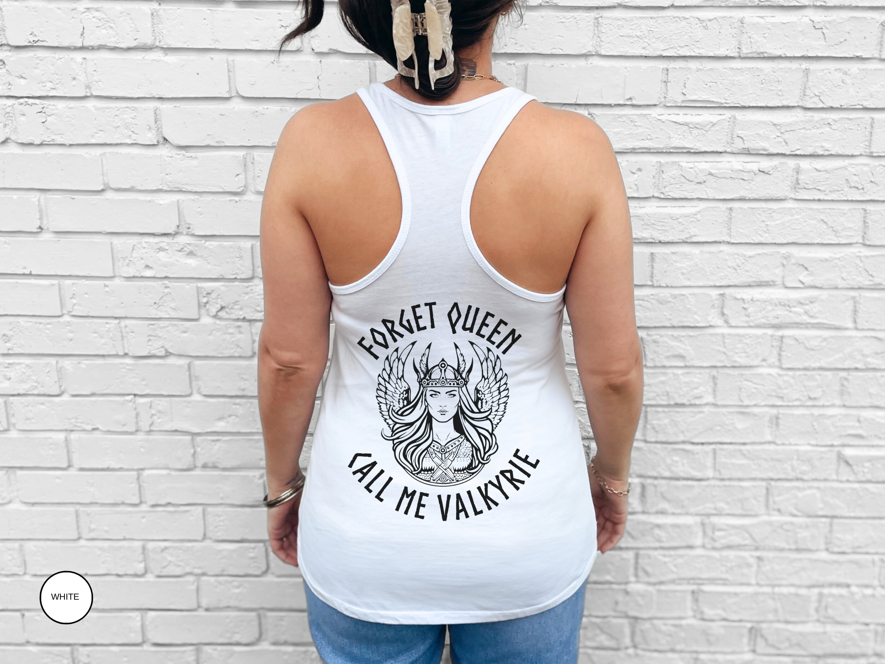 Valkyrie Shirt, Cute Norse Mythology Shirt, Woman Warrior Tank Top ...