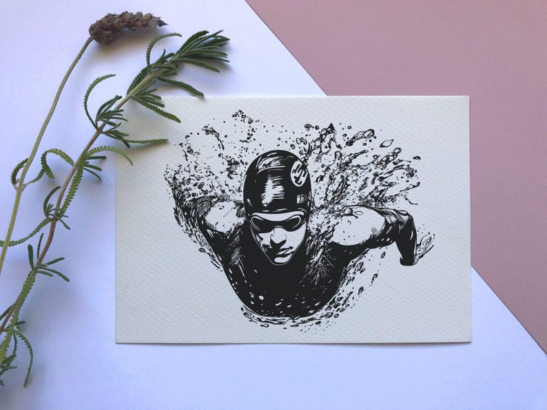 Swimmer SVG Cricut, Swimming SVG, Swim Competition, Swim Championship ...