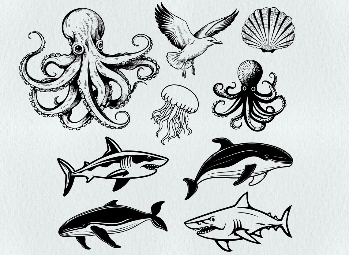 70 Sea Travel SVG Cricut, Ocean Going Laser Cut Vector File, Sailing ...