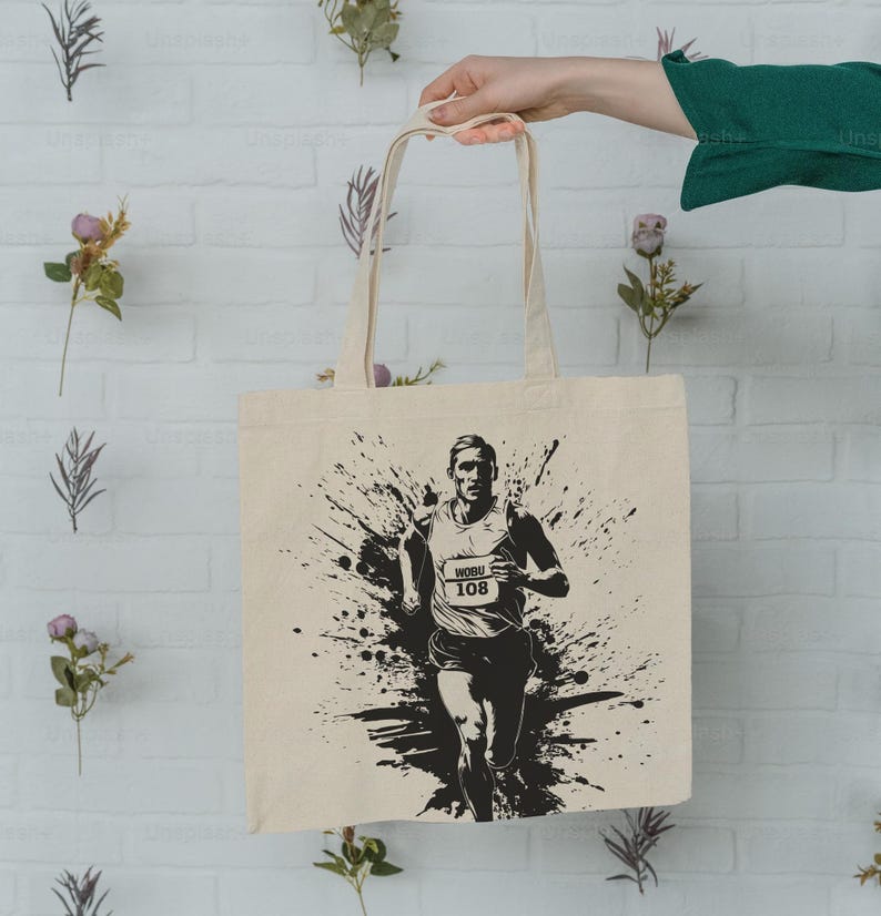 Marathon Runner SVG: Running Athlete Vector File, Marathon Race Winner ...