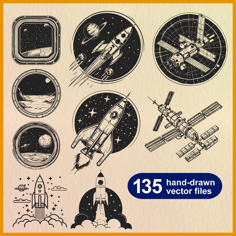 Space Travel SVG: Space Exploration & Tourism, Space Ship, Rocket Ship ...