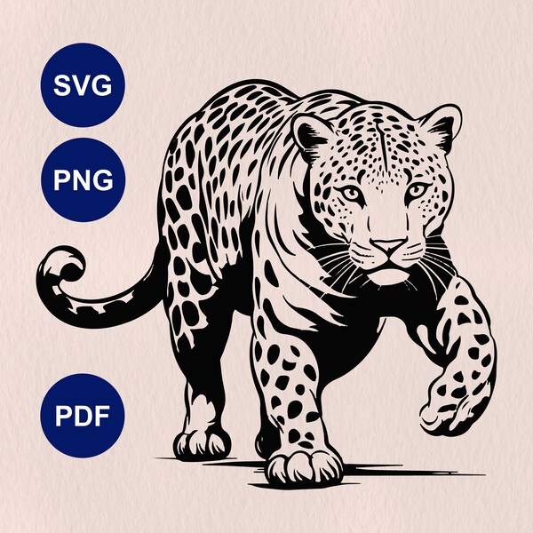 Jaguar Svg - Etsy