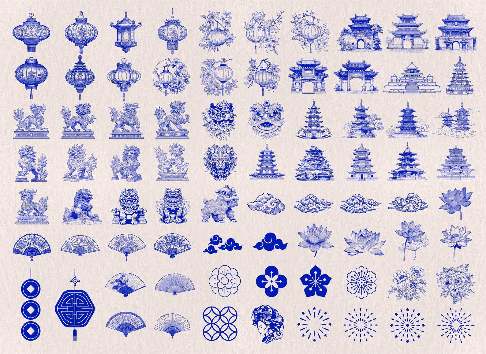 99 High Quality Asian Culture SVG | Asian Art Motif | Chinese SVG ...