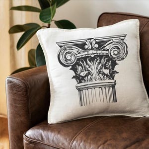 Greek Column SVG | Classical Architecture Temple | Roman Empire Antique ...