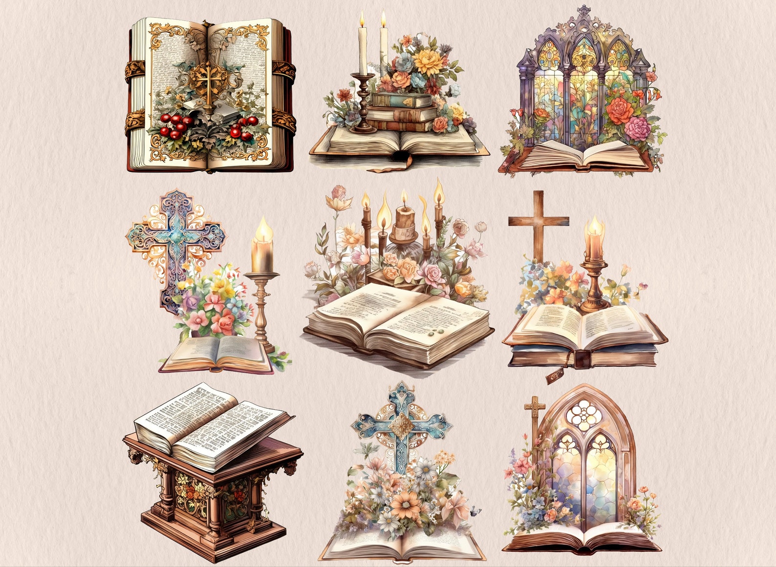Holy Bible Clipart, Bible Book Clipart, Bible Study PNG, Christian ...